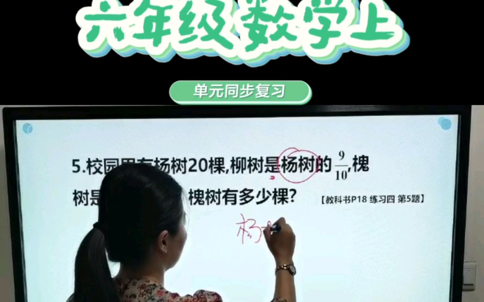 六年级上册数学同步单元复习 找单位1解决乘法分数问题 基础知识点...
