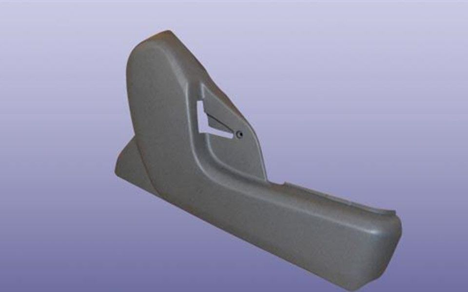 塑胶模具设计教程:汽车座椅侧护板之成型机构滑块、镶件的设计要点