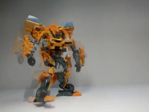 【定格动画】大黄蜂玩具变形!