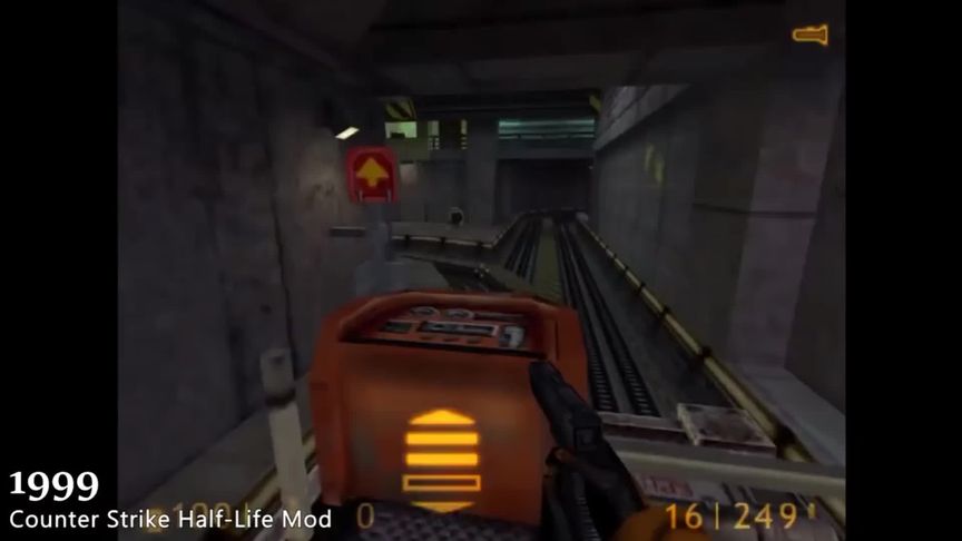 CS历代版本演变史,估计从1.0版本开始玩的