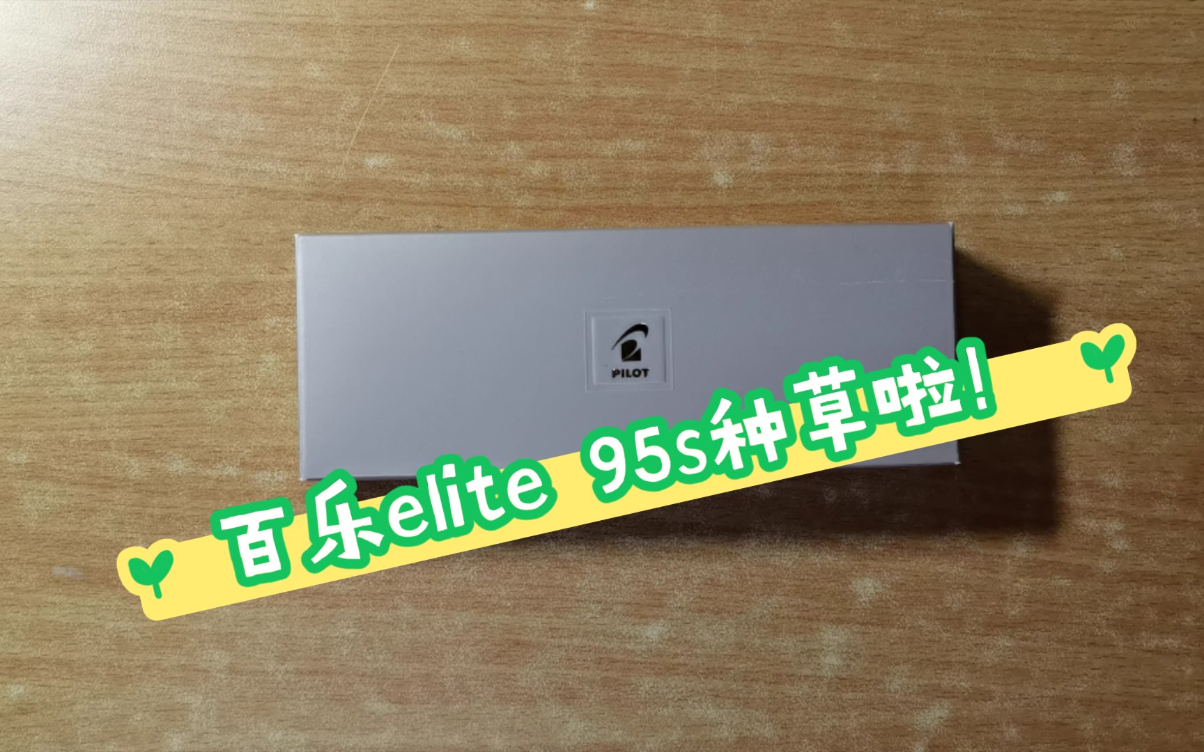 【钢笔开箱】一月吃土换一个百乐elite 95s试写