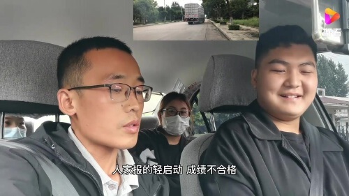 科三模拟考试:男子上车就挂科,路口操作不当熄火,真考试能过?
