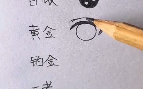 【爱上简笔画】 眼睛的简单画法。你会哪一种呢?