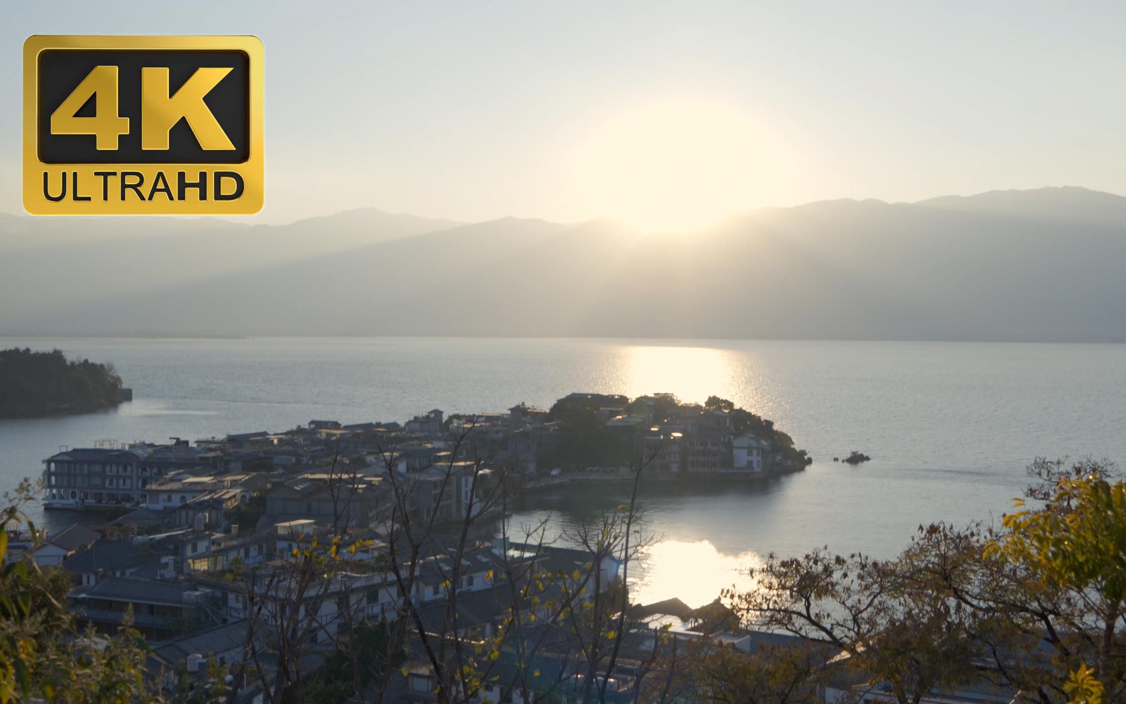 【4K】10bit S-Log3 无lut 仅还原调色 索尼a7m4 实拍样片大理vlog纯净...