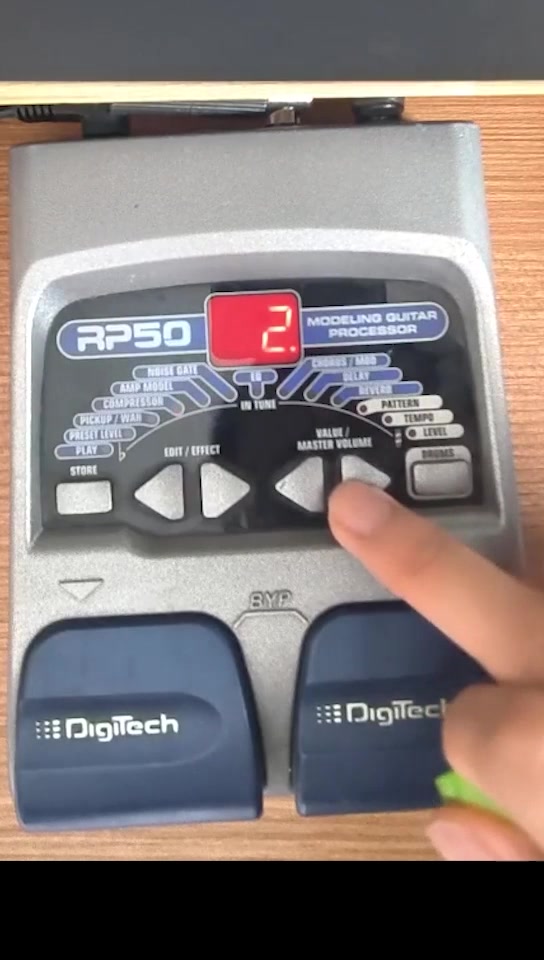 digitech rp50综合效果器试听视频