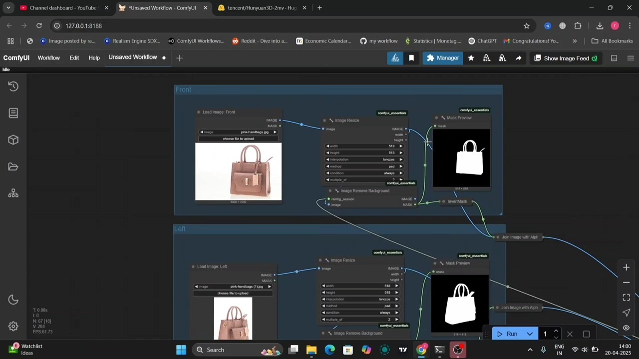 (搬运)利用混元模型制作3D建模