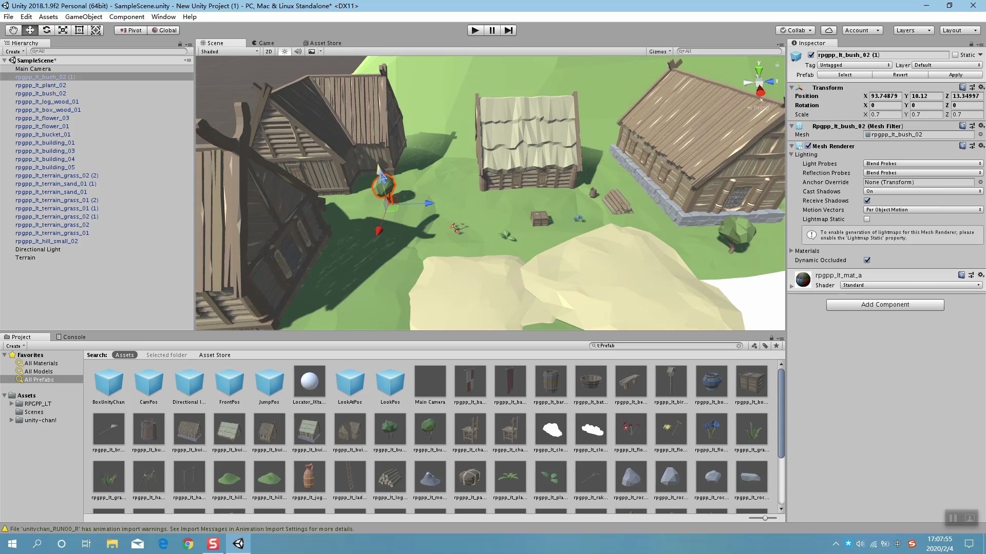 Re:从零开始的unity3D使用教程-2