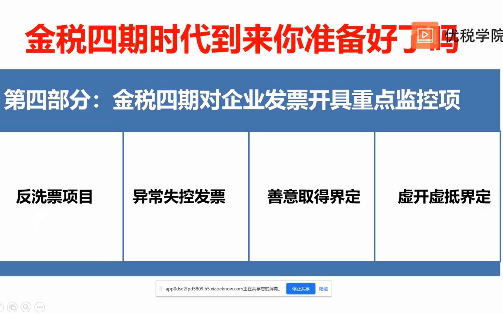金税四期时代到来你准备好了吗(四)-1税务反洗票项目