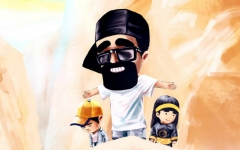 爸爸去哪儿2:2014中秋晚会曹格一家