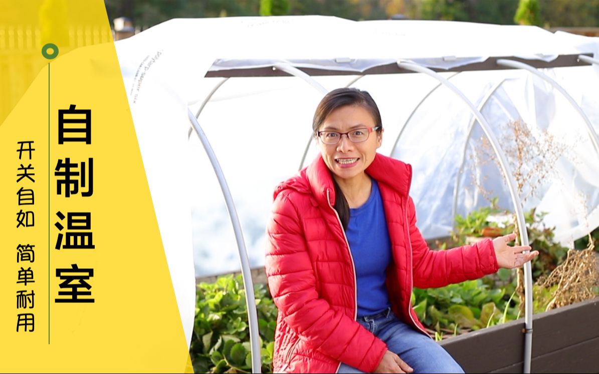 【温室制作】62•园艺DIY/灵活快速搭建温室,适合在北美延长2～3个...