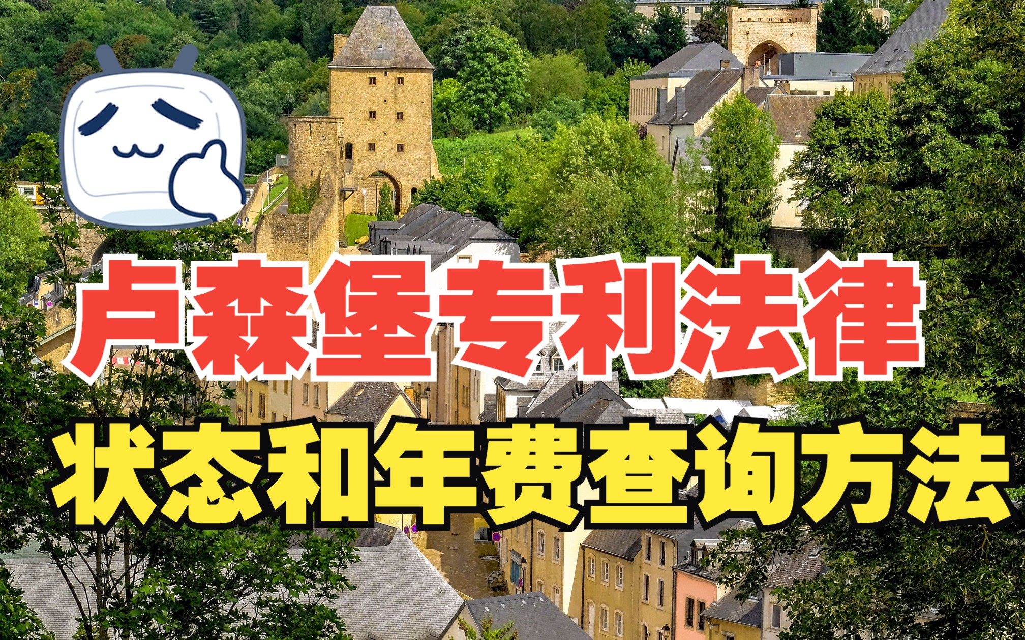 卢森堡专利法律状态和年费查询方法