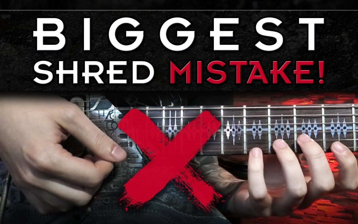 【字幕教学】错过后悔!金属大佬教学吉他手左右手同步配合 拨片角度...