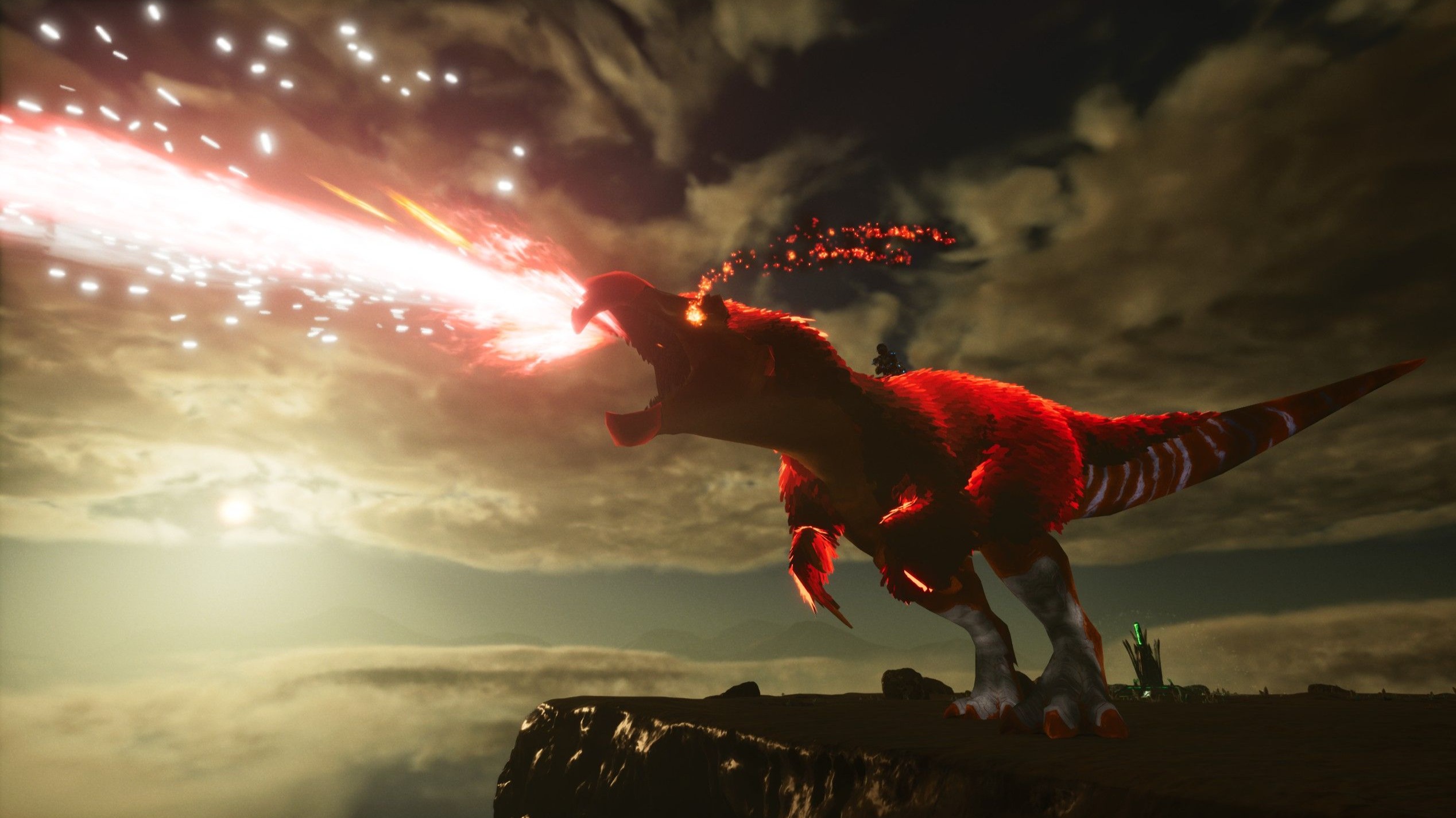 方舟:生存飞升 高数值mod 渡渡霸王龙大乱斗_游戏热门视频