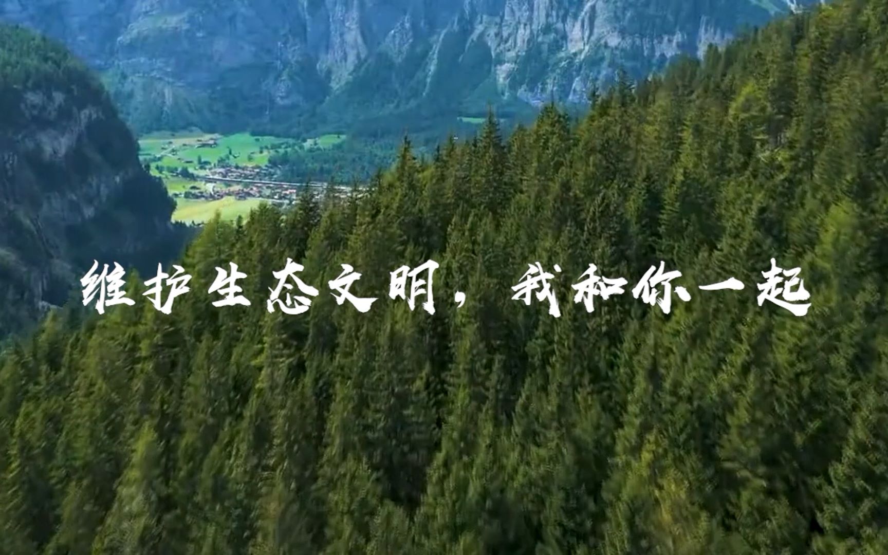 【植树节】维护生态文明,我和你一起
