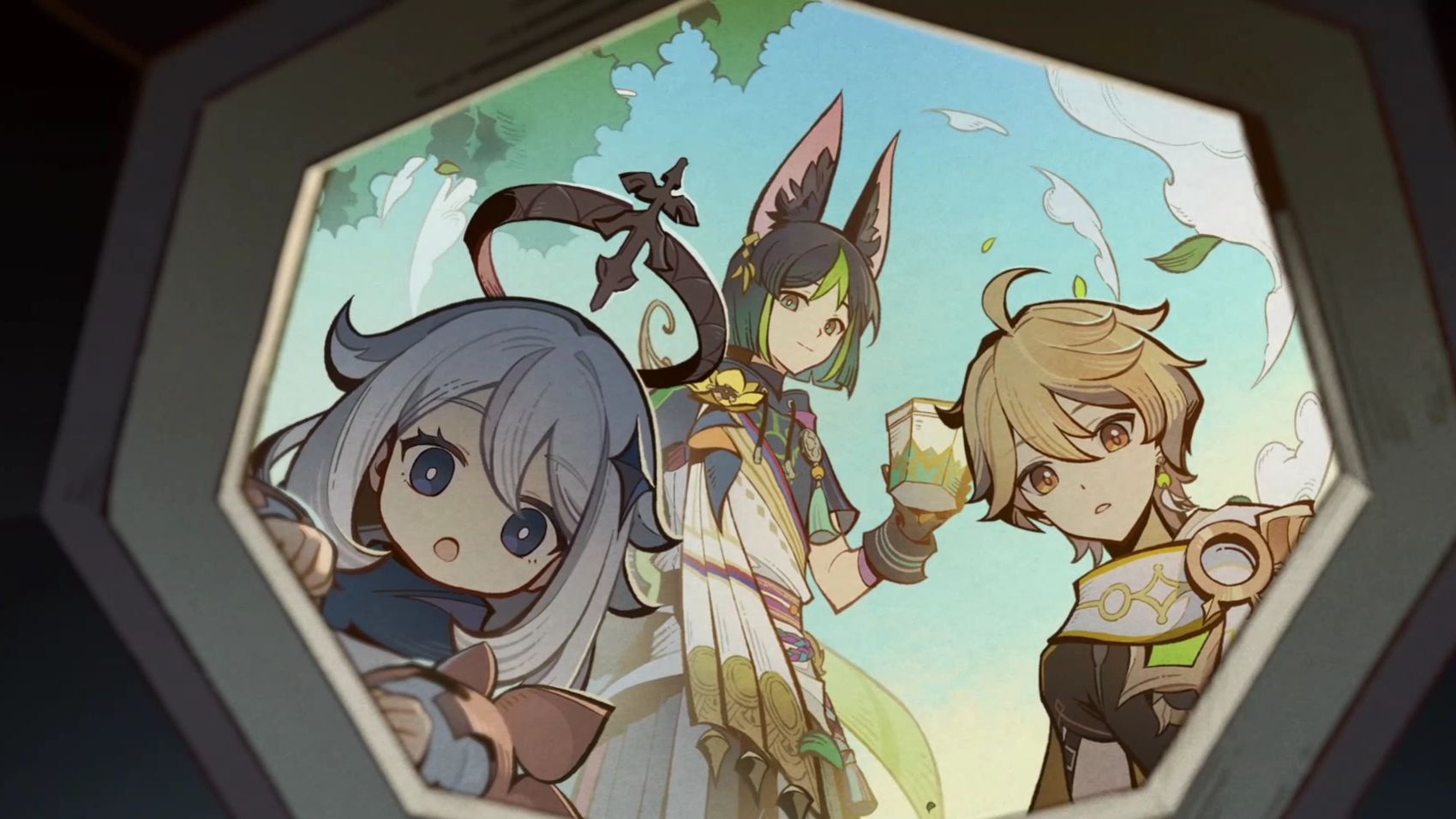 【原神】艾梅莉埃传说任务过场动画_原神
