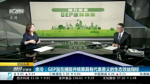 财经头条:重要性堪比GDP?中央已发文支持地方探索GEP核算体系