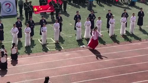 盘点中国风的运动会开幕式太好看了文化自信民族自信!