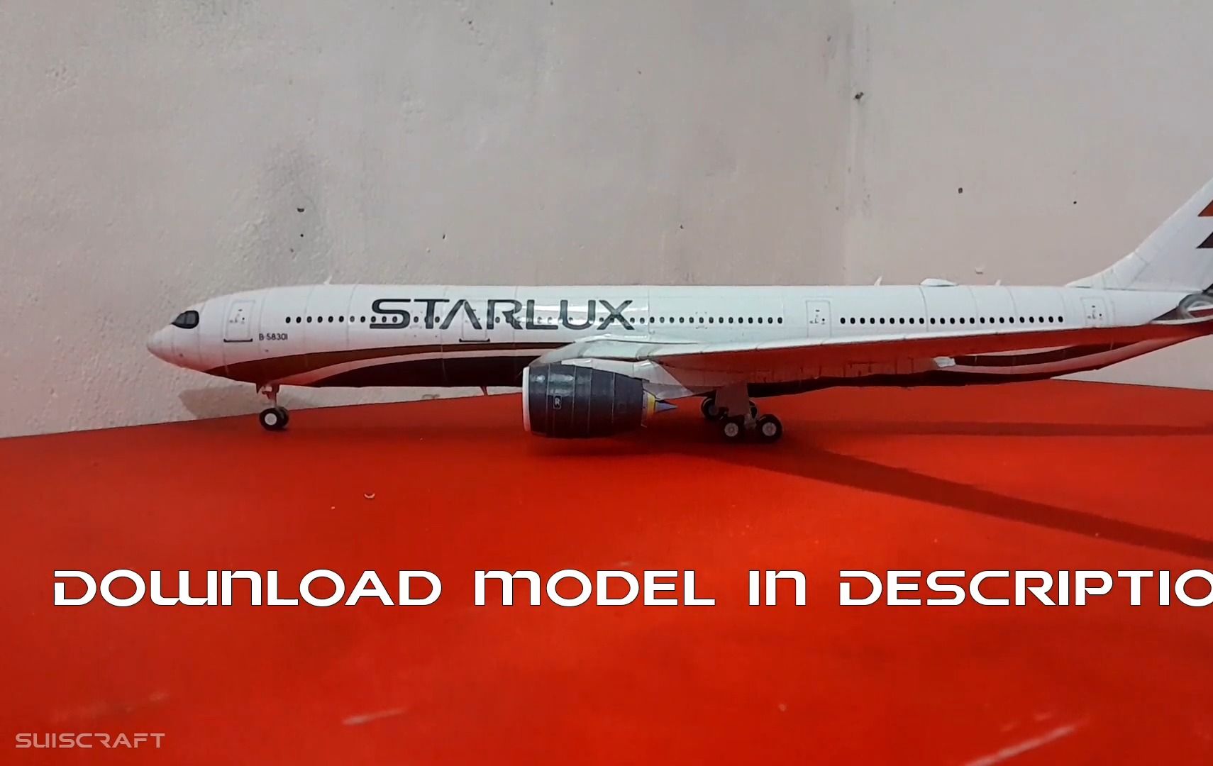空客A330-900 NEO Starlux 纸模型制作