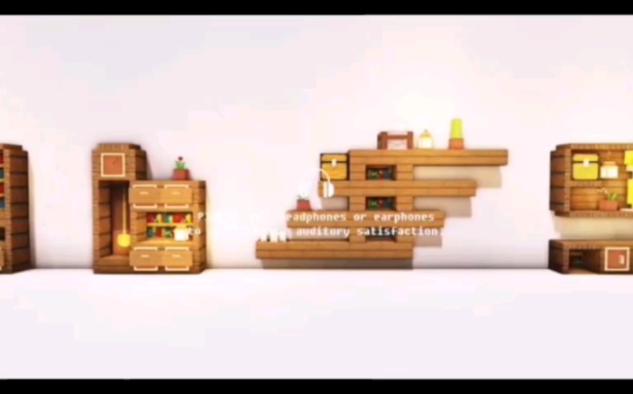 【Minercraft】天呐!书架居然可以做这么细节?!10 Wooden Bookshelf ...