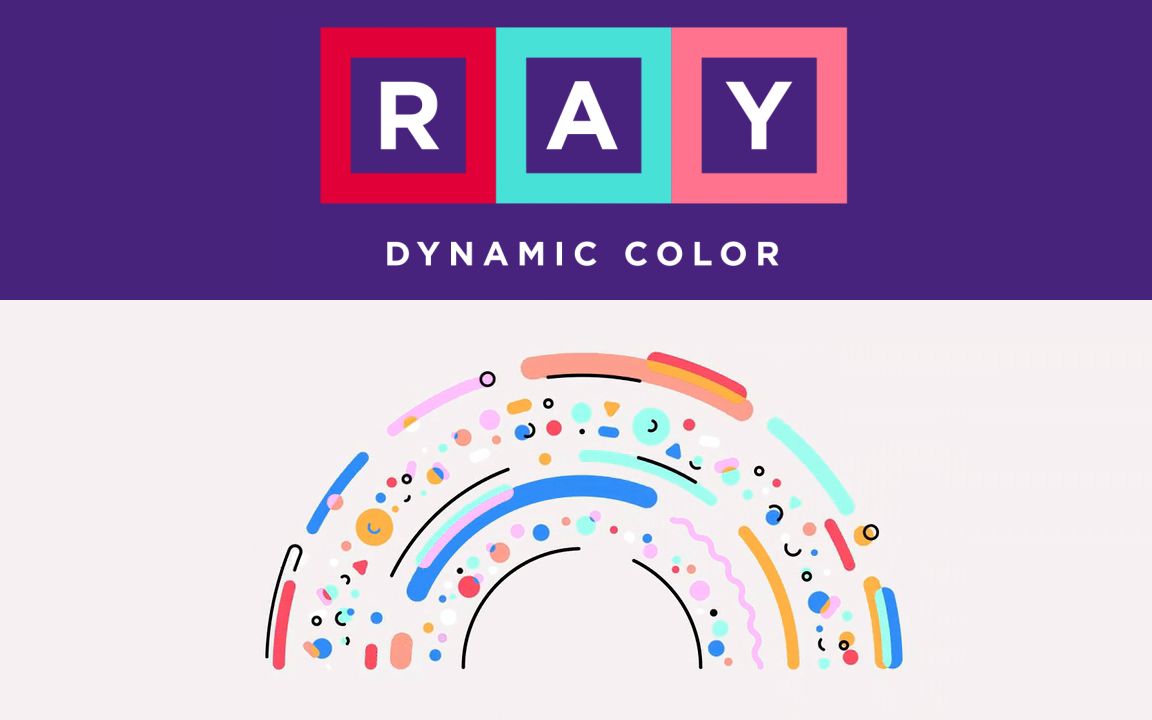 【AE脚本 | 双语字幕】MG动画配色脚本Ray Dynamic Color使用教程