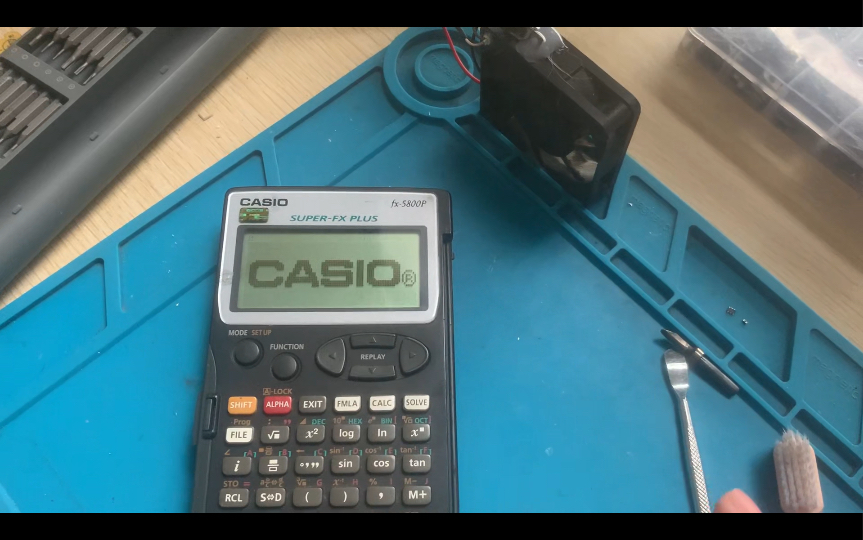 修一个卡西欧fx5800p计算器