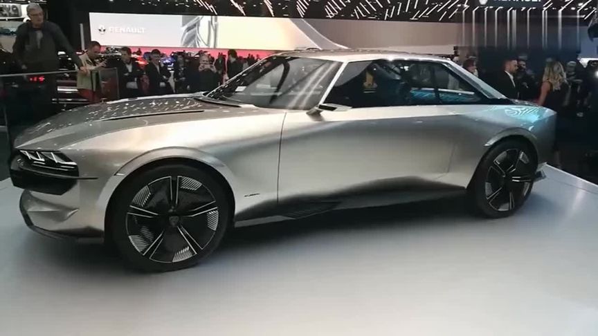 复古肌肉范儿电动汽车,实拍欣赏标致e-Legend!