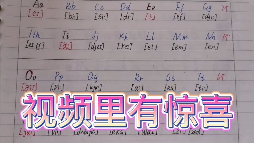 26个字母的正确发音,以后持续更新发音