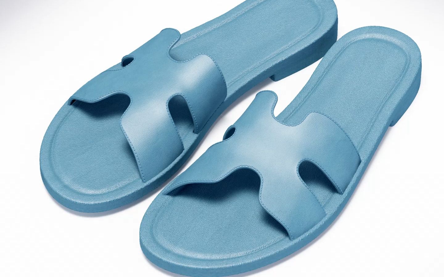 3DMAX拖鞋建模渲染教程