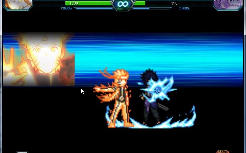 死神vs火影3.69终结谷之战