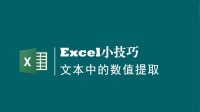 Excel职场问题集锦 第18集 提取文本中的数值