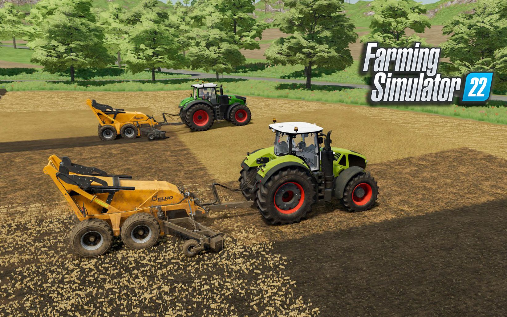 《模拟农场22》各种联合种地 | Farming Simulator 22