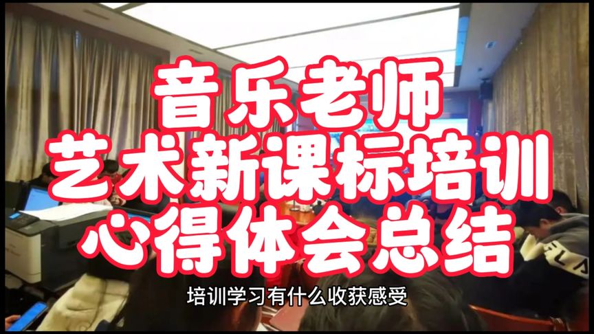 音乐老师艺术新课标培训心得体会总结