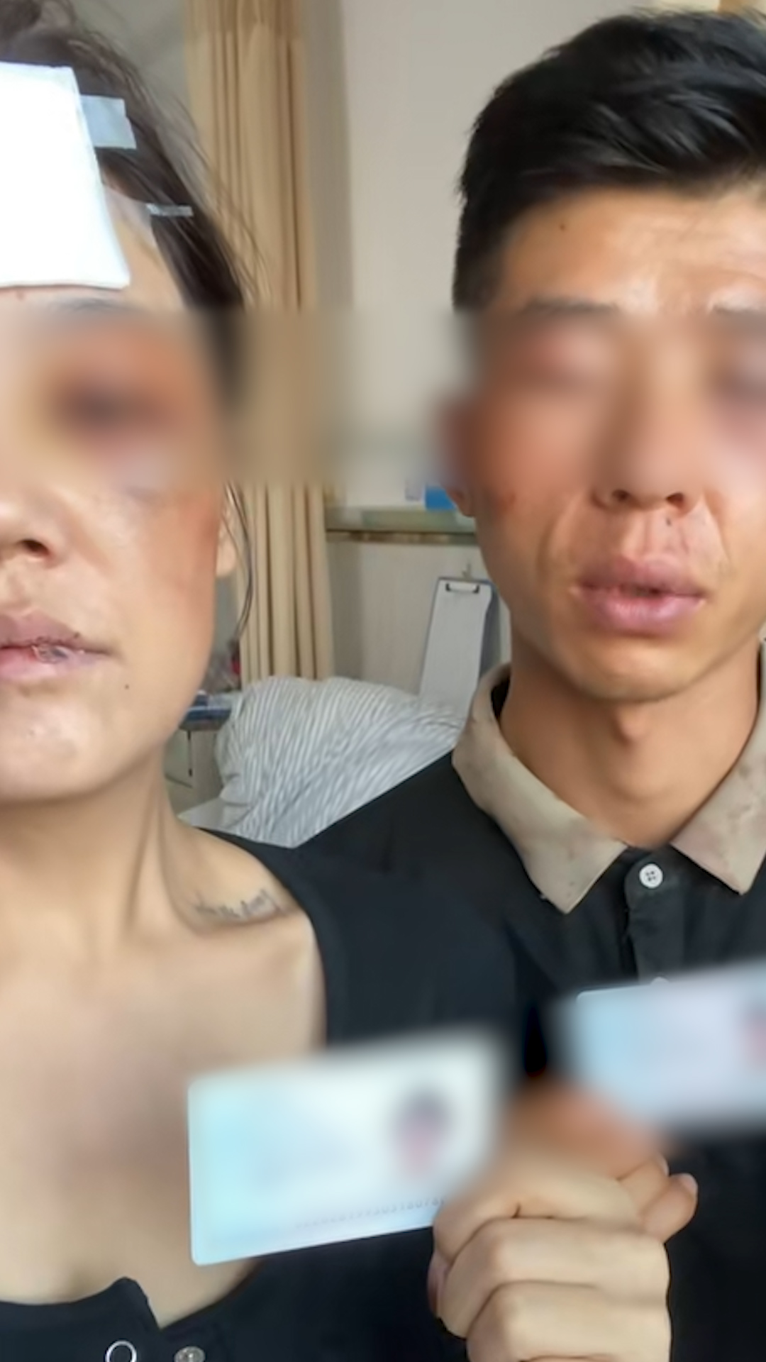 甘肃一对夫妻称遭银行职员殴打受伤,政法委:涉事职员已停职行拘