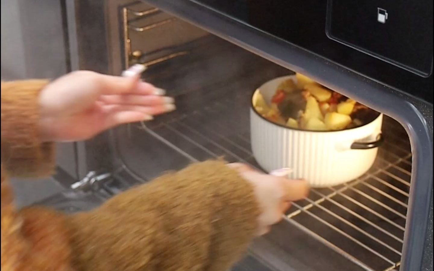 正确使用蒸烤箱加热饭菜 不同食材不同加热方式 不发干 不发硬
