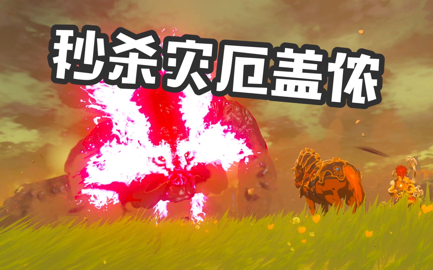 【木木】塞尔达传说:10秒干掉灾厄盖侬