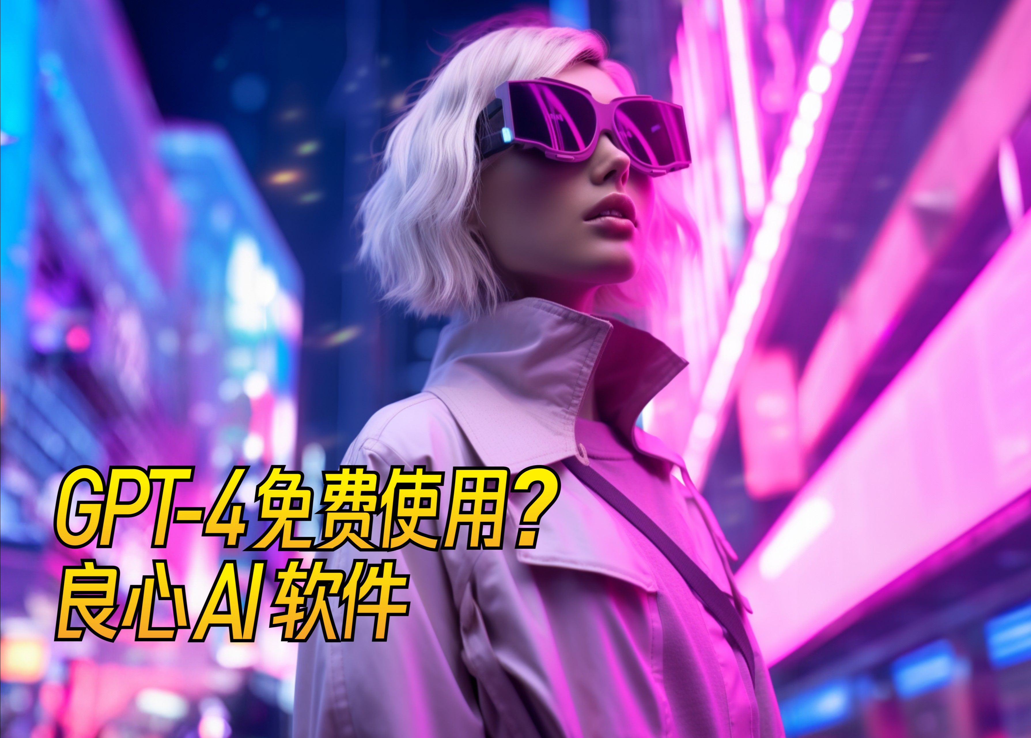 GPT-4 免费使用方法? AI良心软件!