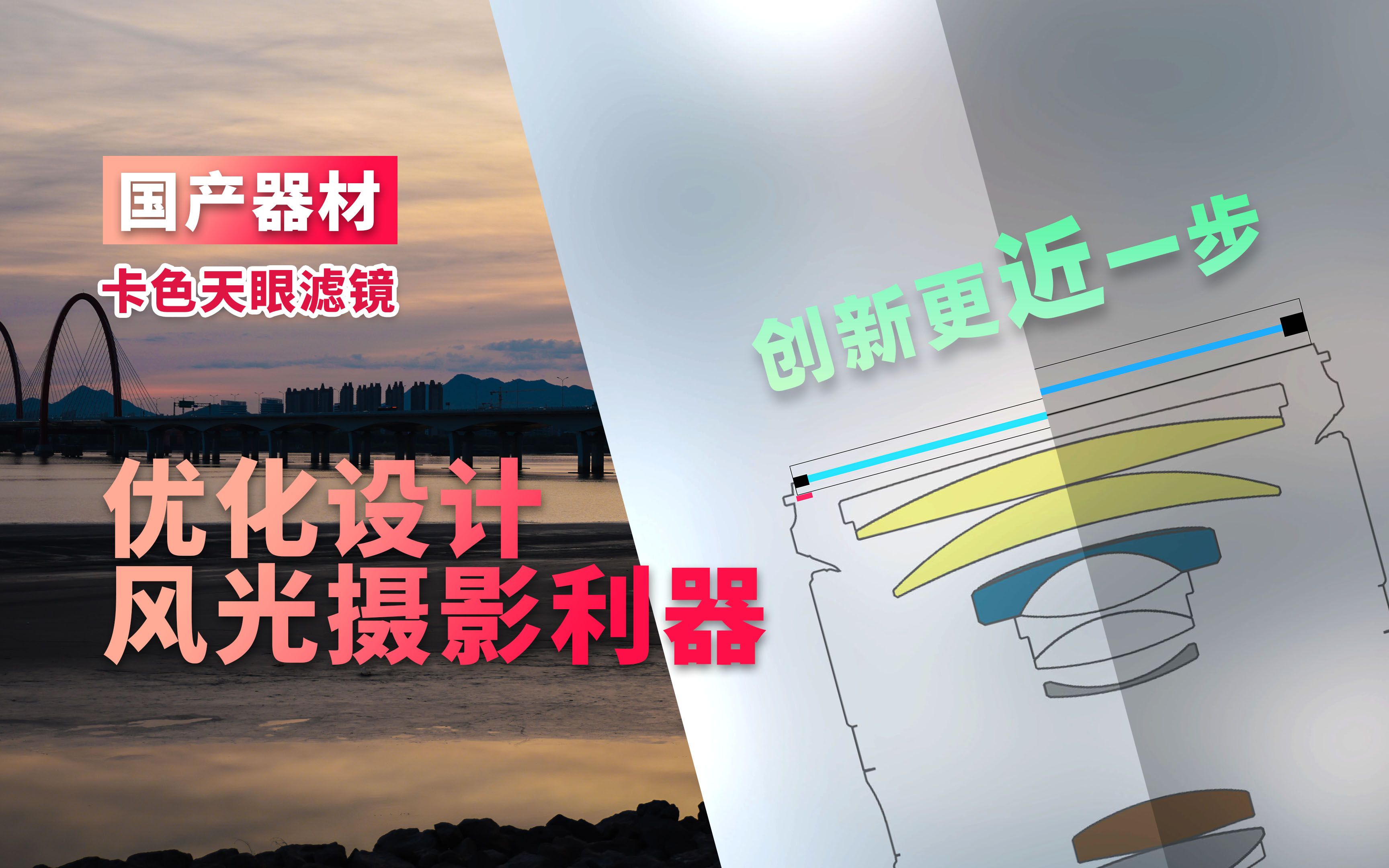 首发体验 创新更近一步 卡色Kase 风光利器 天眼磁吸滤镜 SKYEYE