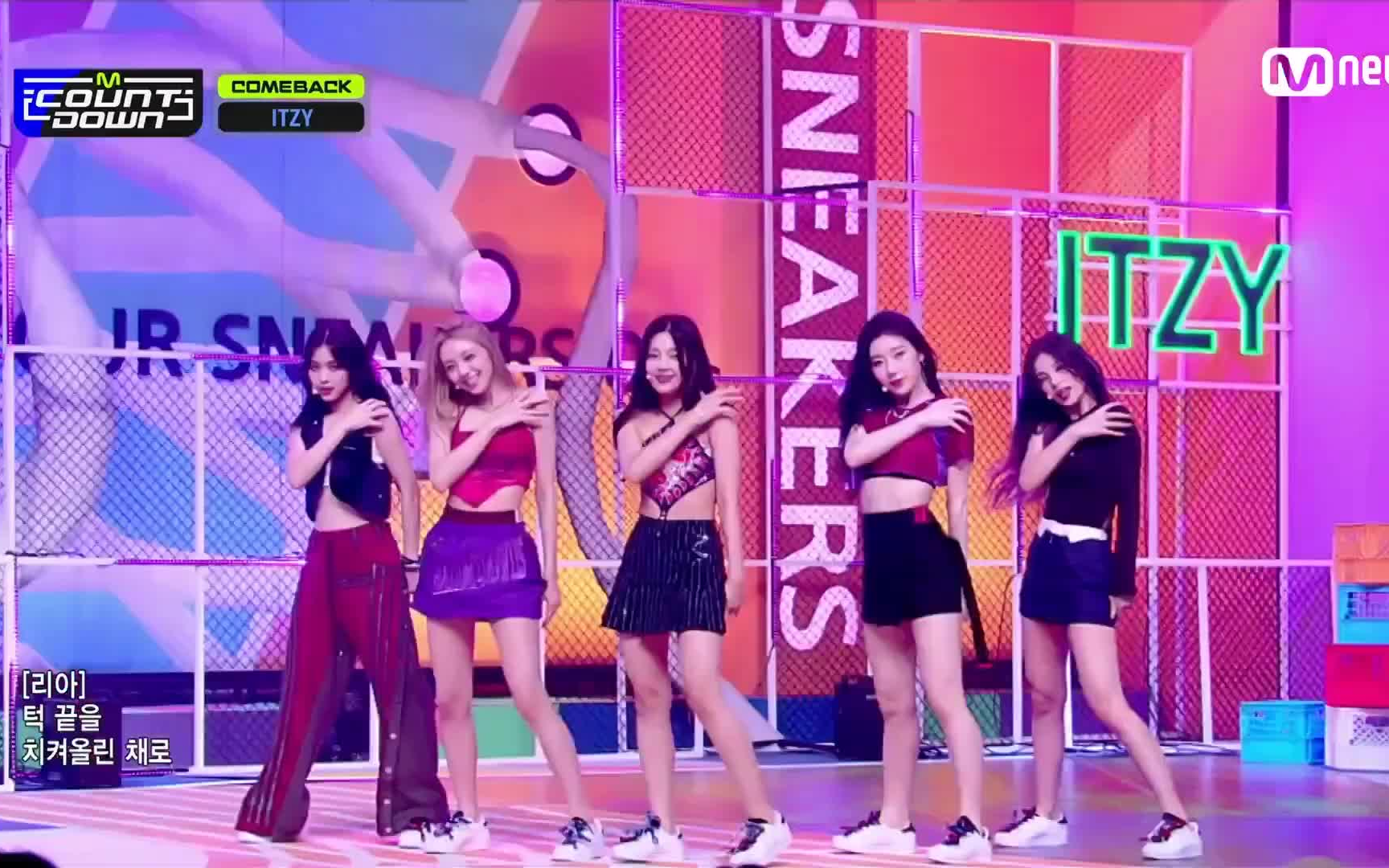【4K】ITZY SNEAKERS 回归舞台打歌 2022.7.21+++4K直拍