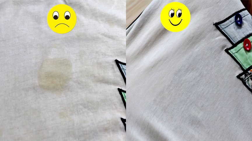 原来去除衣服油渍这么简单，新旧油渍轻松洗干净，后悔之前都扔了