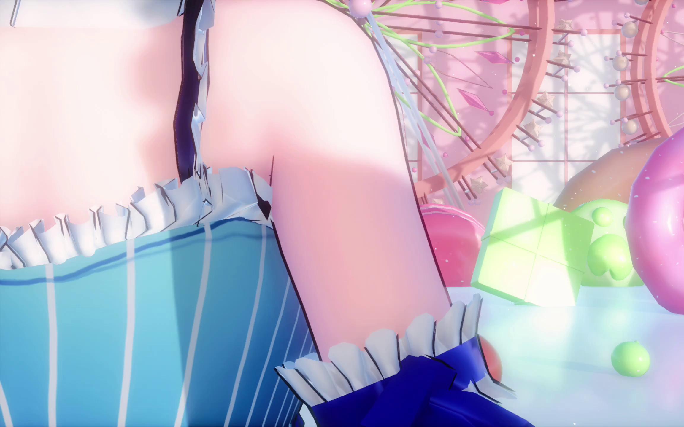 (简单镜头配布)还是你的笑容最可爱【洛天依MMD】