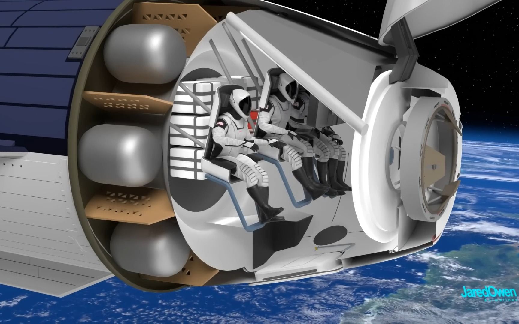 【油管搬运】"龙宇宙飞船"是如何工作的