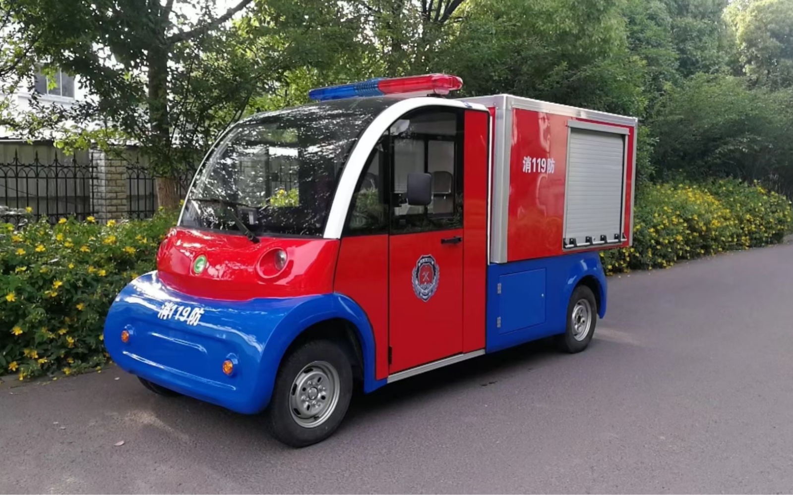 苏州朗辉电动微型消防车、电动巡逻车、警用巡逻车、执法巡逻车