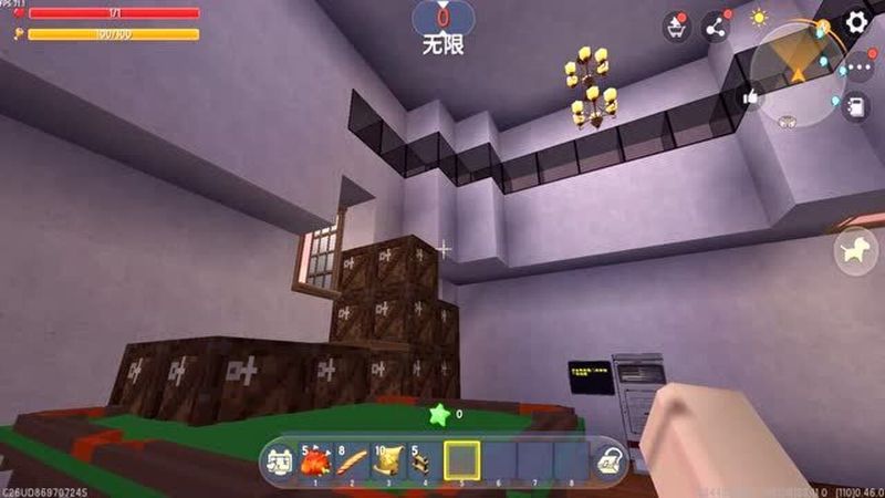迷你世界:极限操作拿出钥匙开门