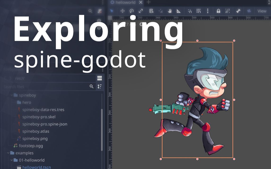 探索spine-godot