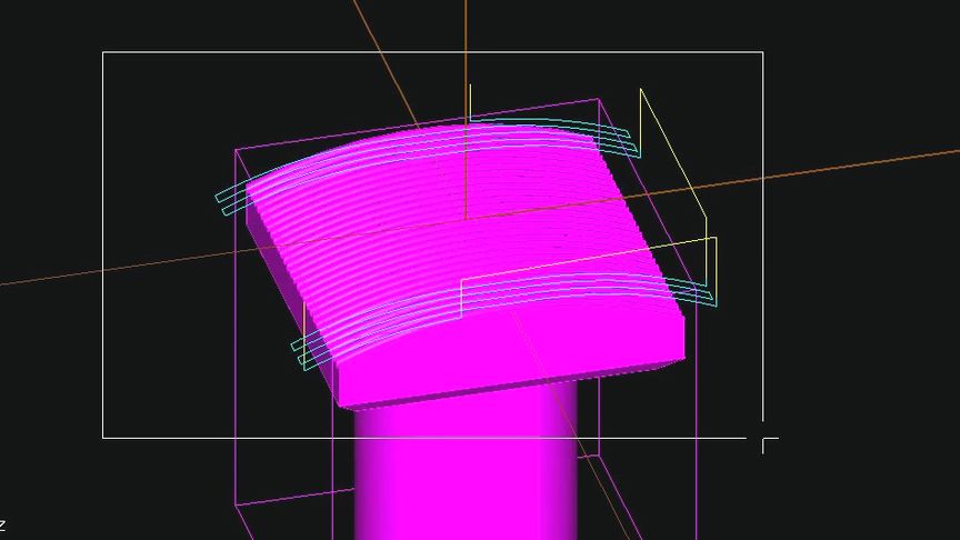 mastercam9.1简单铝件3D刀路编程实例讲解,结果有木有一点小惊喜