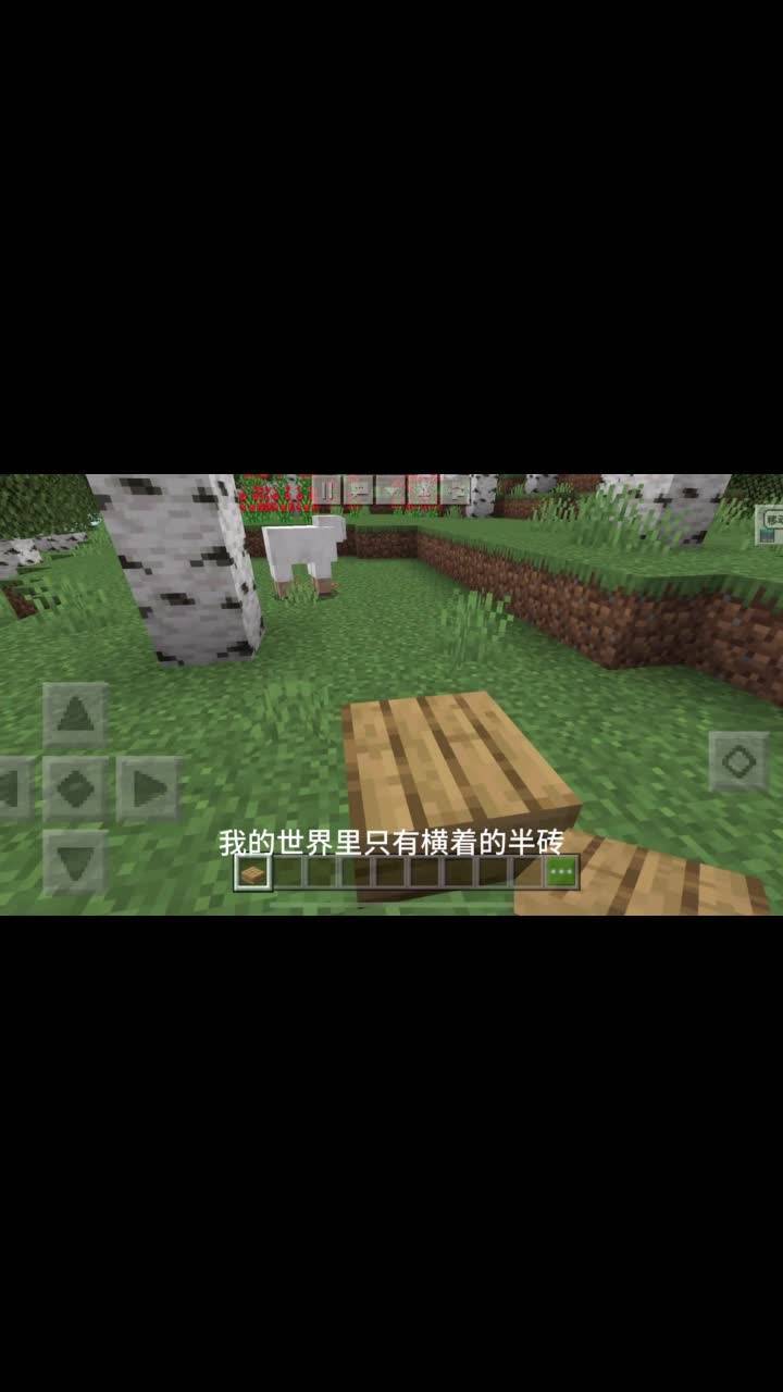 游戏:我的世界建筑模组,竖半砖模组