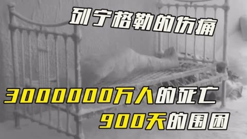 3000000的死亡,900天的围困,编织出列宁格勒的伤痛