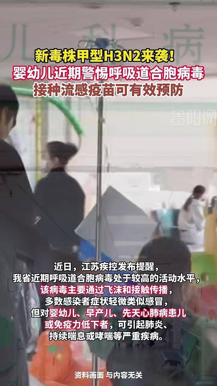 ...接种流感疫苗!新毒株甲型H3N2来袭,婴幼儿近期警惕呼吸道合胞病毒!...