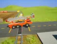 BeamNG车祸模拟:乐高卡车VS愤怒的火车