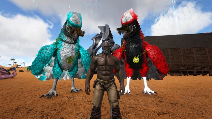 方舟生存进化:残暴时代 91 暗墨崩溃了 游戏大更新恐龙全没了